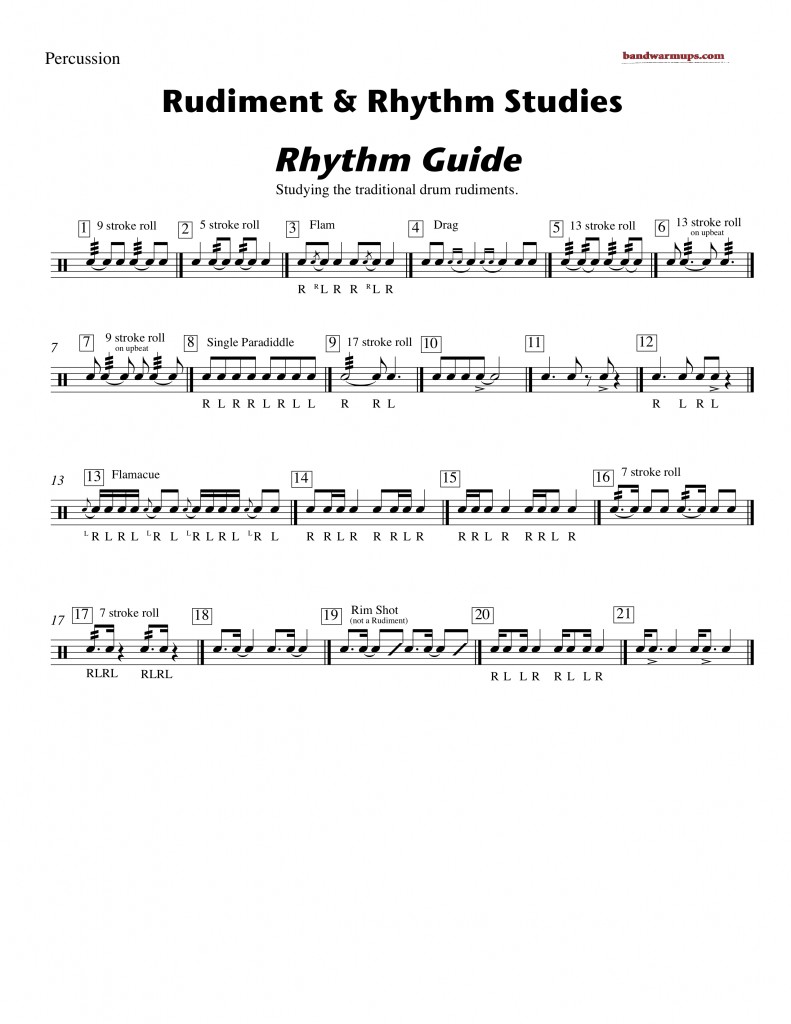 Rhythm Studies