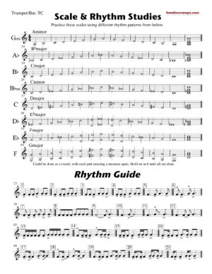 Scale and Rhythm Studies | Band Warmups